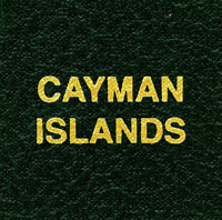 Scott LB150 Specialty Series Green Binder Label: Cayman Islands